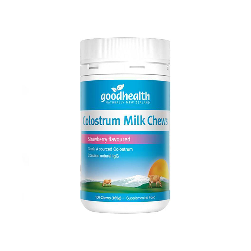 Good Health Colostrum Chewable Strawberry 150 Tablets — Vitality Hub